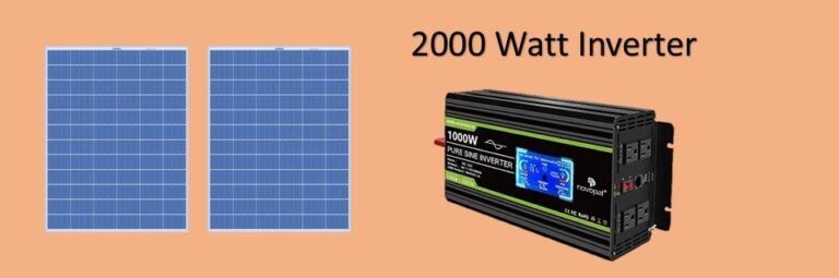 How Many Solar Panels Do I Need For a 2000 Watt Inverter? - portablesolarexpert.com